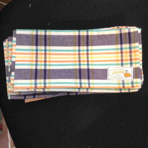 Fiesta | Dining | Set Of 6 Fiesta Cloth Napkins Fiesta Plum | Poshmark